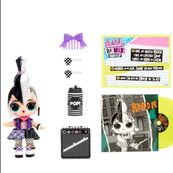 L.O.L. Surprise! | Toys | New Lol Surprise Dolls Remix Hair Flip Black ...